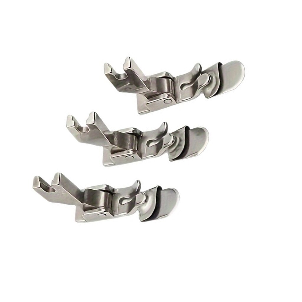 Набор из 3 металлических прижимных лапок для швейных машин