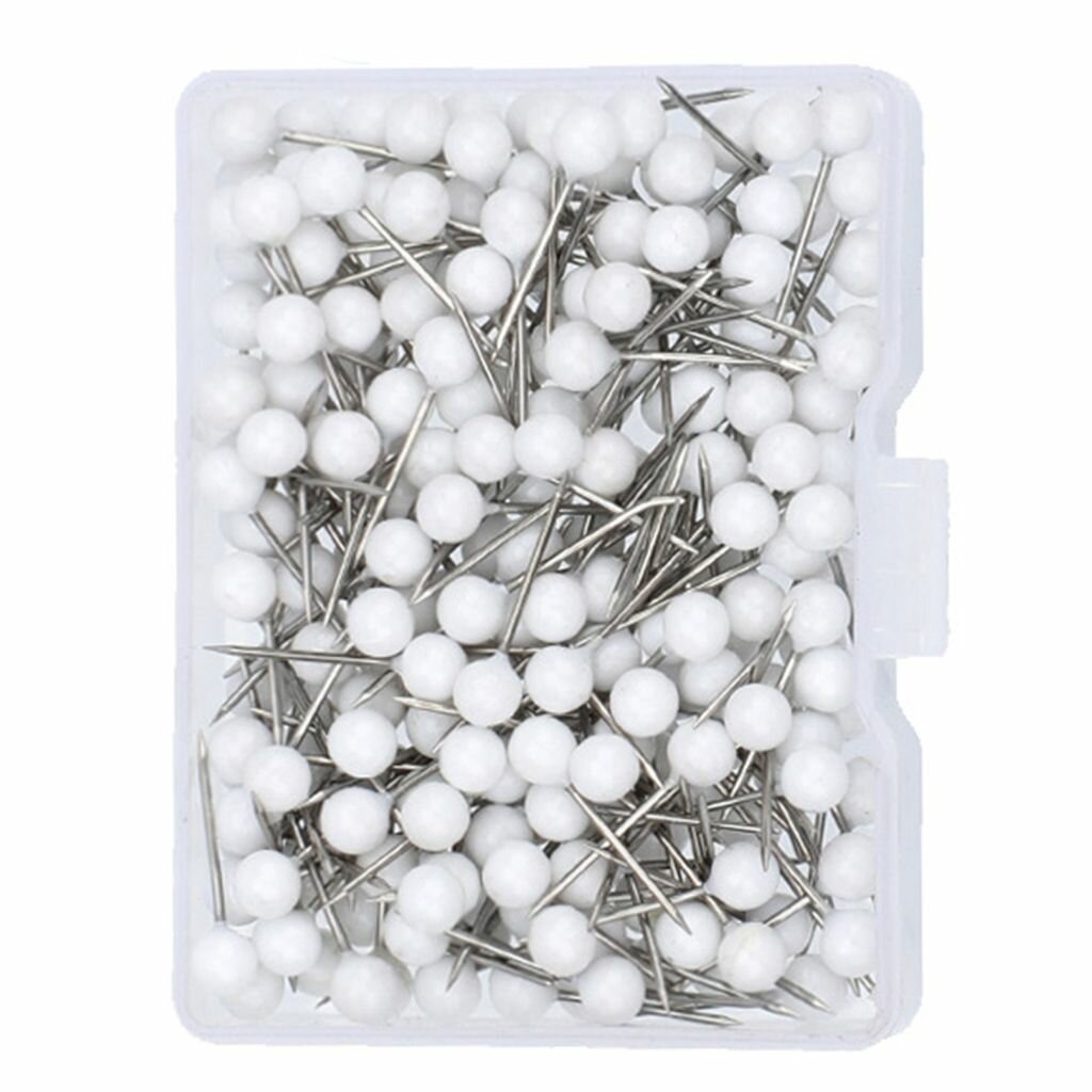 Кнопки для пробковой доски, Бусины, Булавки для карт, сердечки, Плоские круглые кнопки