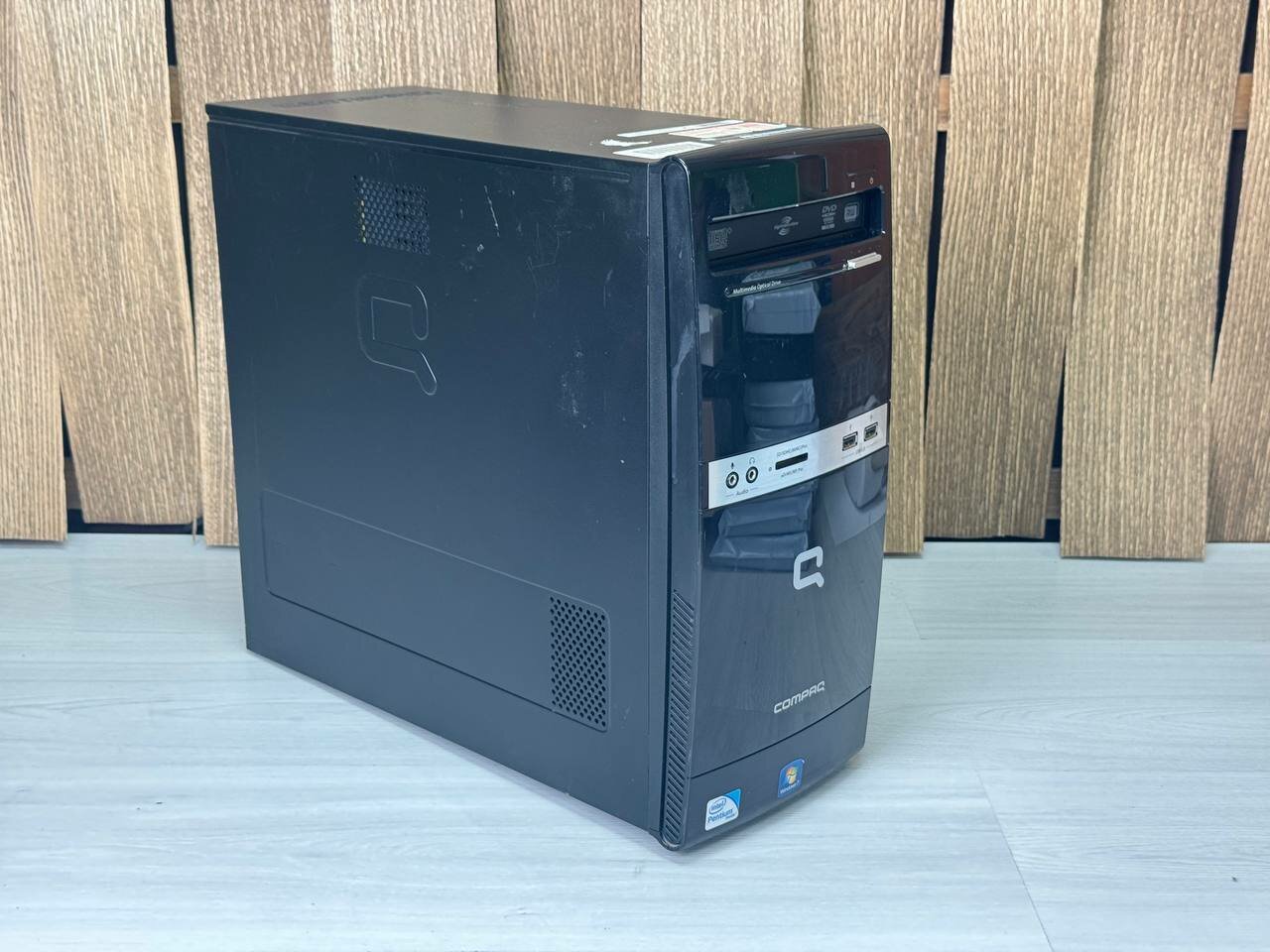 Системный блок HP P500B Core2Duo E6300, DDR3 4Гб, HDD 160Гб, DVD-RW, Windows 7