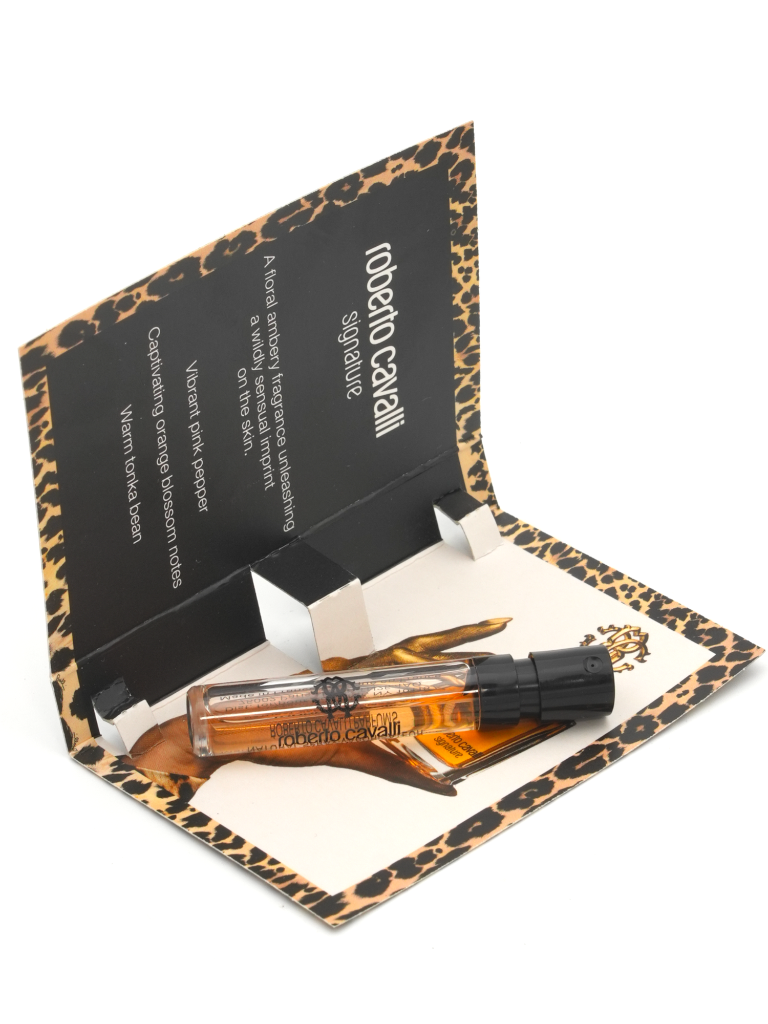 Парфюмерная вода (edP - eau de Parfum) Roberto Cavalli Signature женская 1,2мл