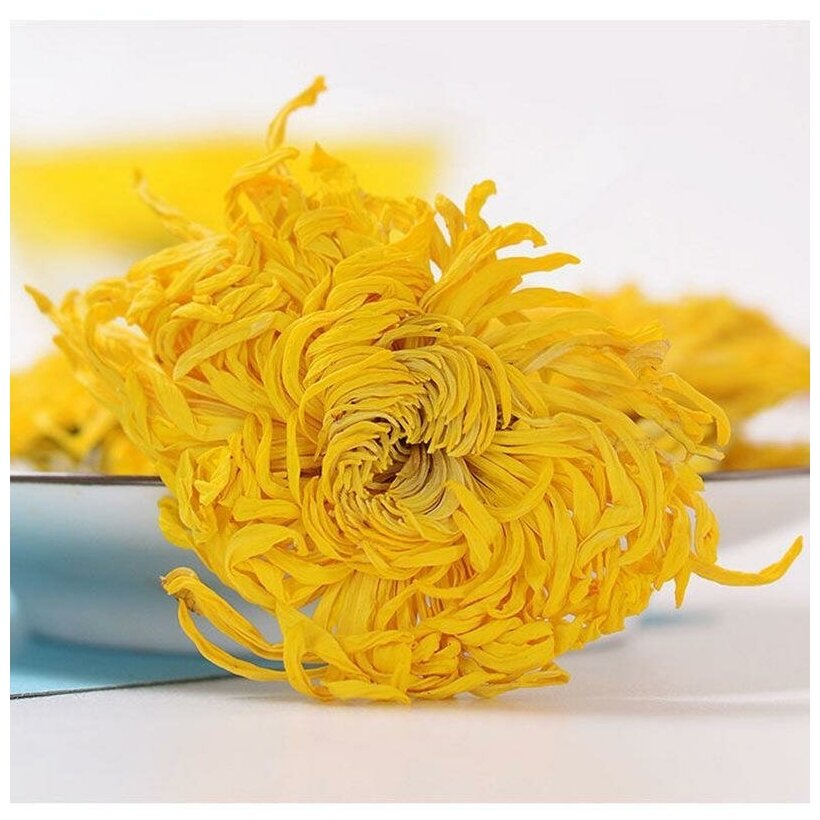 Настоящий китайский травяной чай "Желтая императорская хризантема", 5 шт