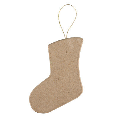 Love2art PAM-109 заготовка для декорирования папье-маше сапог №01 10.2×7.6×1.2 см (3 шт)