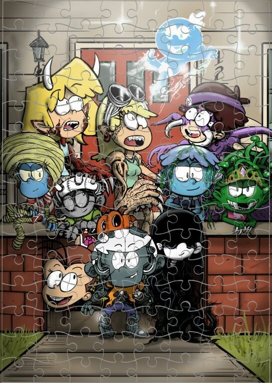 Пазл The Loud House, Мой Шумный Дом №7