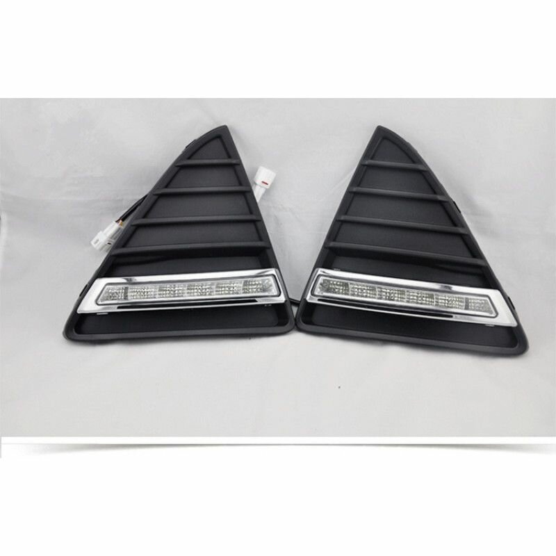 ДХО для Ford Focus 3 Горизонтальные с поворотникам