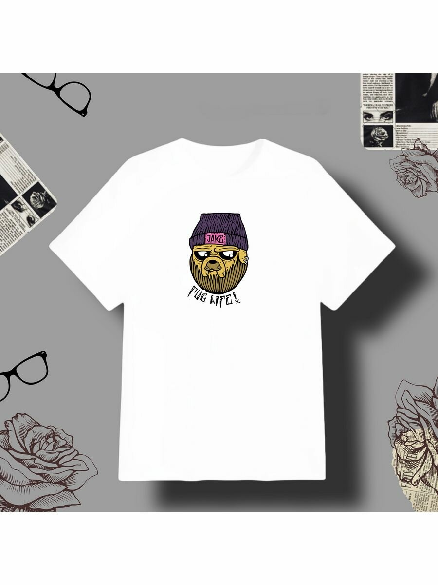 Футболка pug live