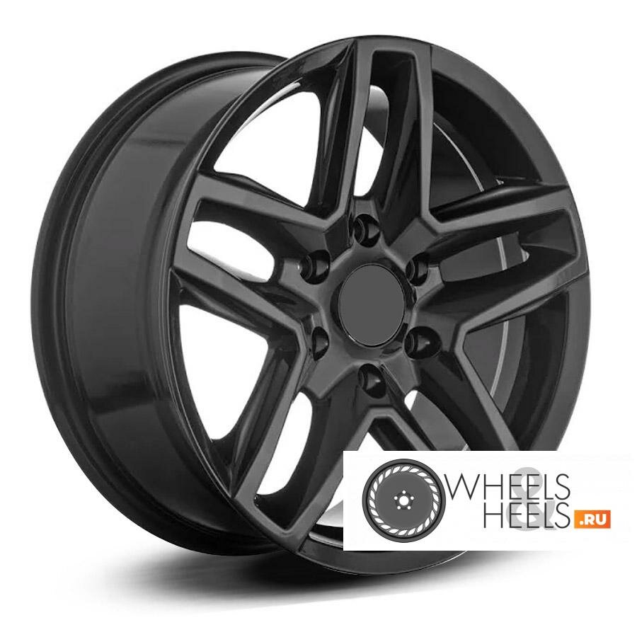 Диск автомобильный литой RST R238 18x8 6x139.7 et25 dia100.1 Черный глянцевый