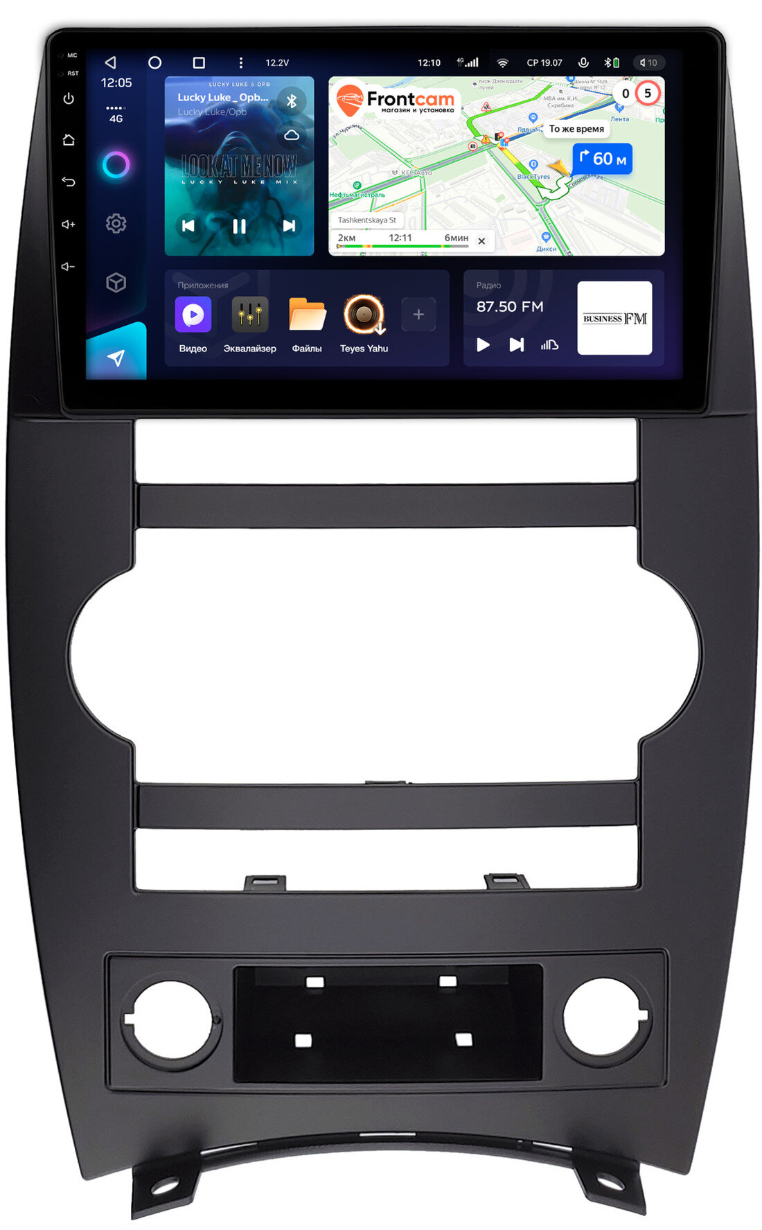 Штатная магнитола Teyes CC3L 4/32 9" RM-9-1195 Jeep Commander 2008-2010 Android 10 (4G-SIM, DSP, IPS)