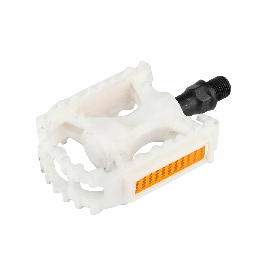 Педали вело FP-628 пластик д/детских велосипедов 1/2", белый