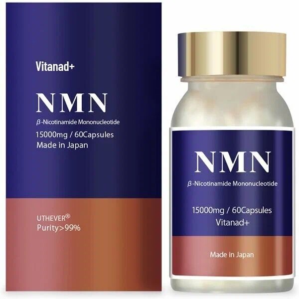 Vitanad+ NMN 15000 mg Никотинамид , 60 капсул