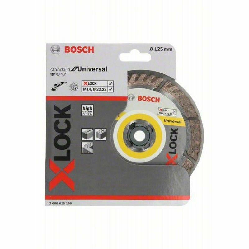 Алмазный диск Bosch x-lock standard for universal 2608615166