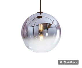 Люстра Нисса черный (прозрачные плафоны) w108*80 h45 E27 5*40W