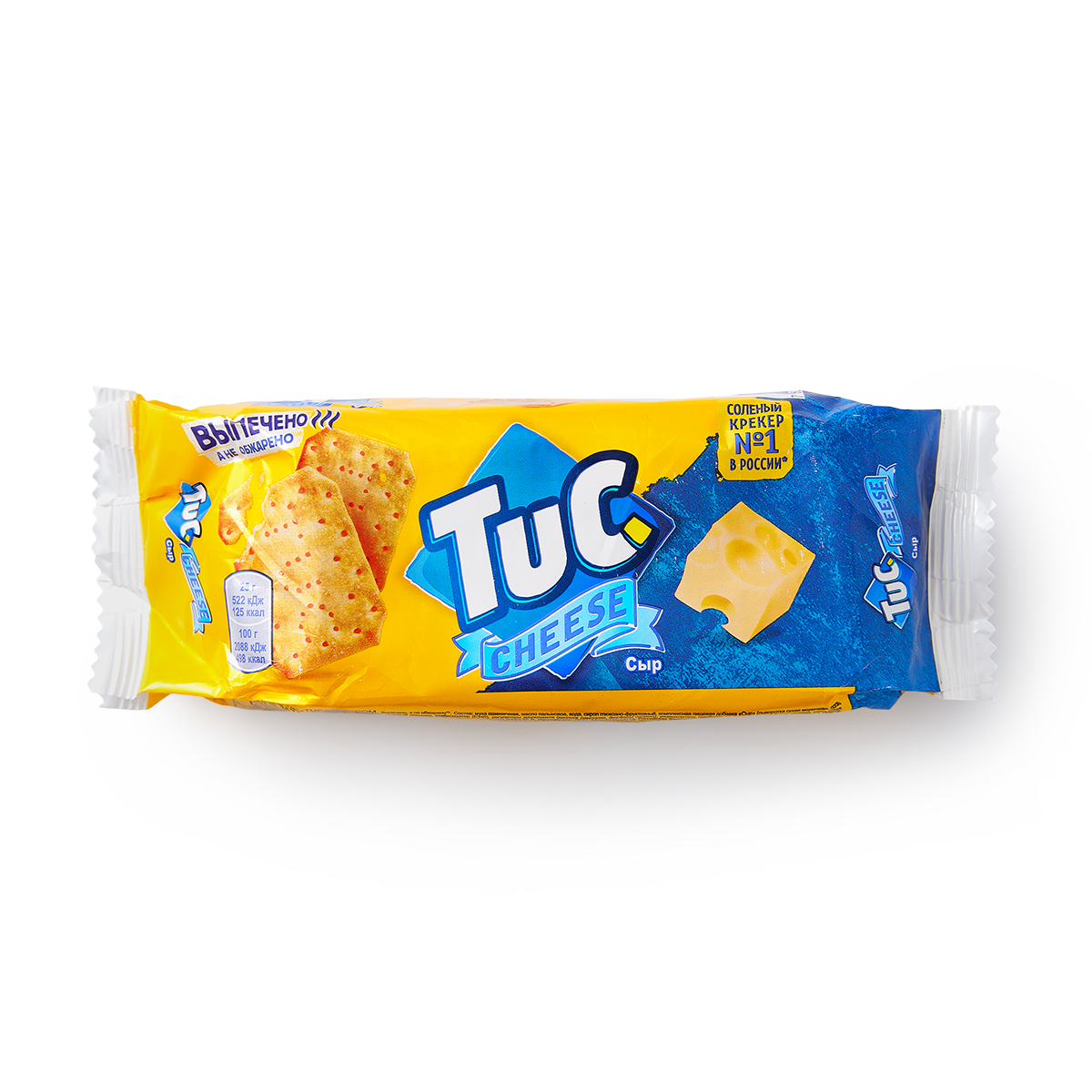 Крекеры "TUC" со вкусом сыра, хрустящий, 100 граммов, 1 упак.