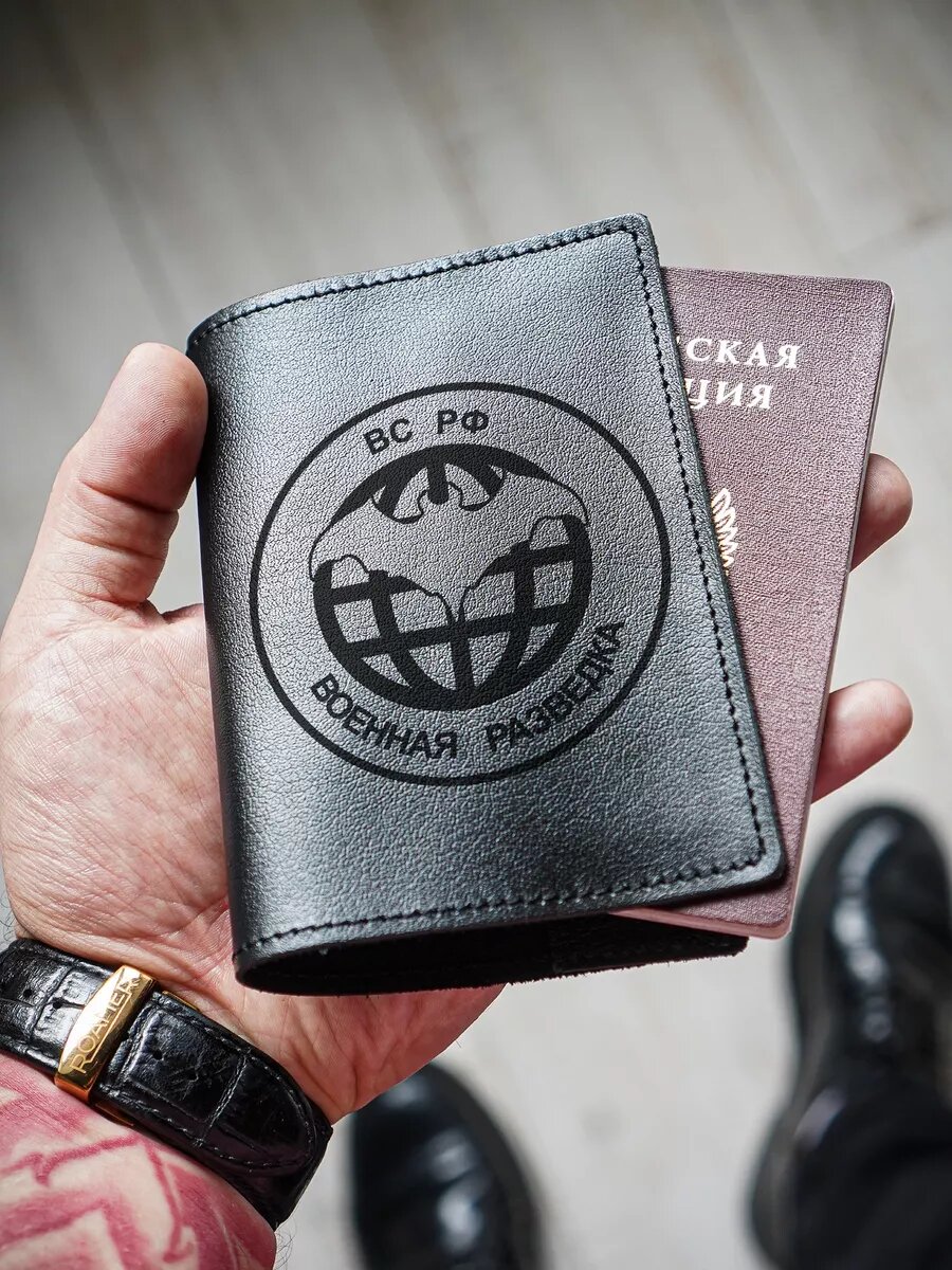 Обложка для паспорта КОЖЬЕ