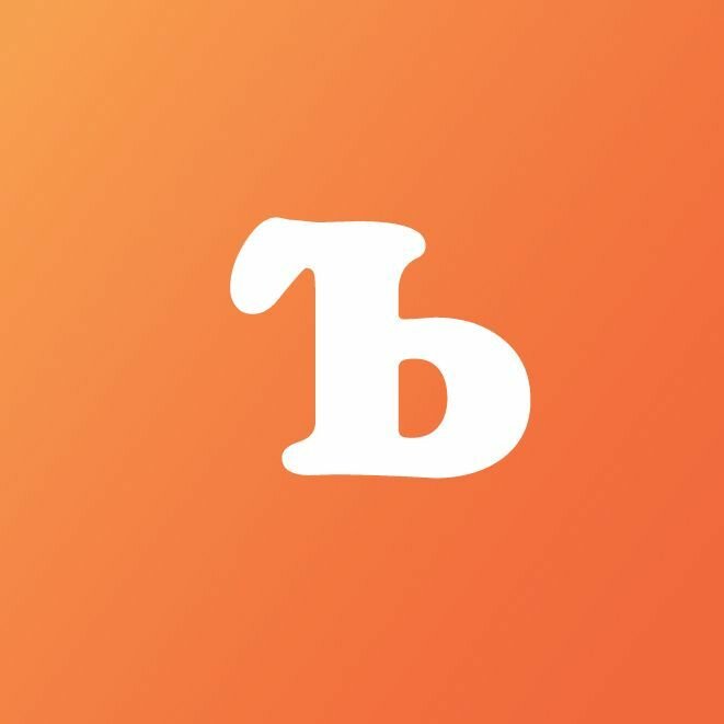 Буква Ъ из акрила для вывесок 20 см / шрифт 1 белый