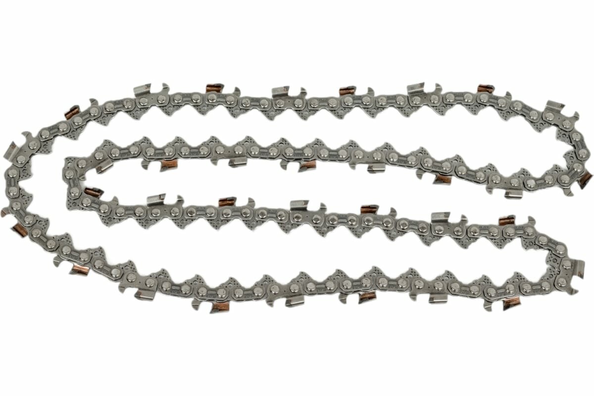 Rezer Цепь CLGX96PRO-66 с победитовыми напайками для бензопилы 3/8 x 1.6 мм 66 звеньев