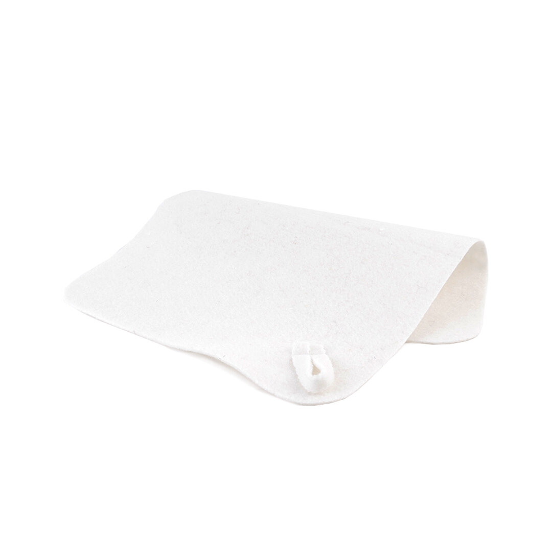 Коврик белый для бани и сауны ( артикул 3029 )