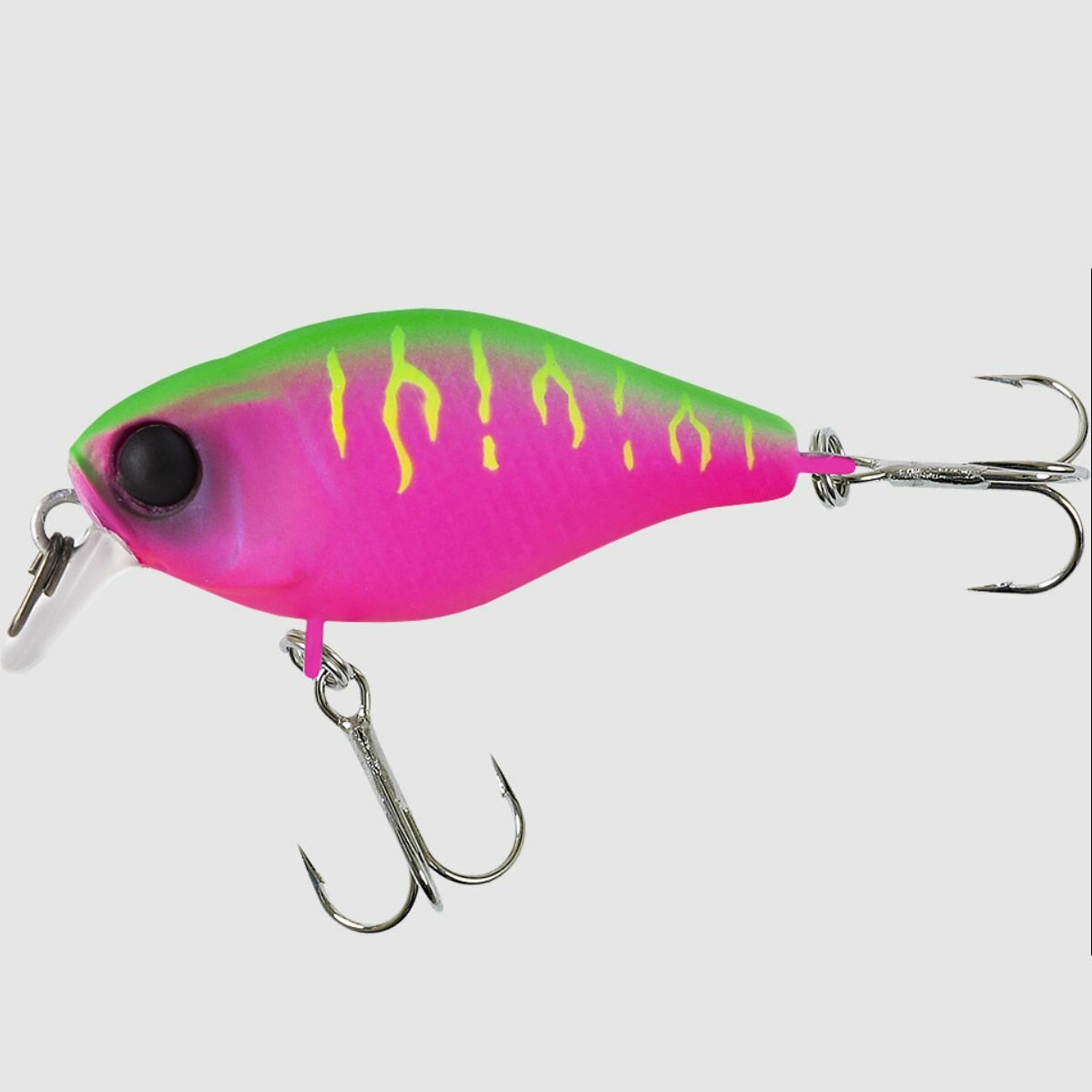 Воблер JACKALL CHUBBY 38F 3.9g SILENT цвет DRAGON FRUIT MAT TIGER