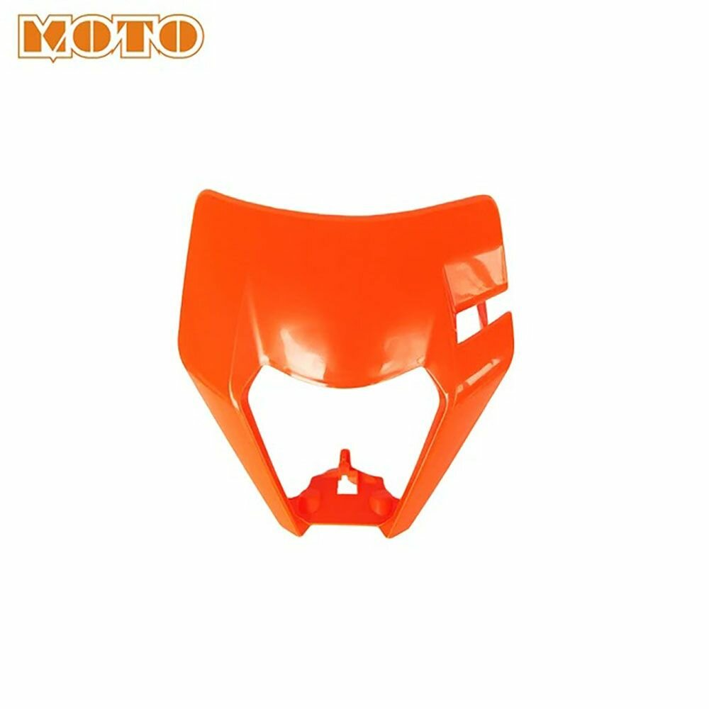 Маска передней фары KTM EXC(F) XC(F) 17-23 оранжевая