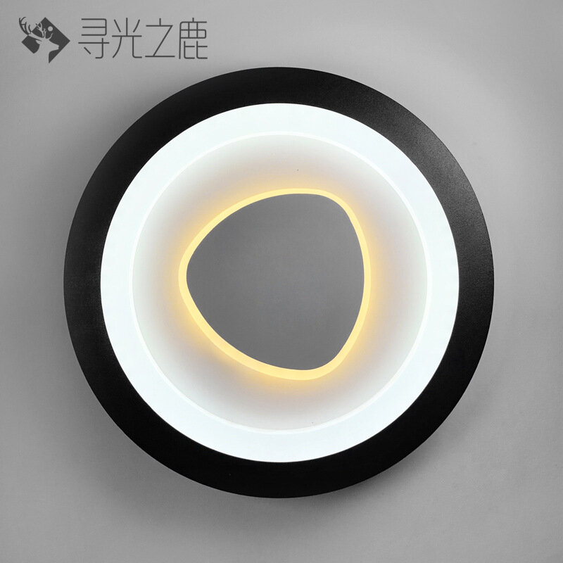 Светодиодный светильник для коридора, прихожей, балкона, потолочный светильник для входного холла, простой светильник для гардеробной с датчиком движения.