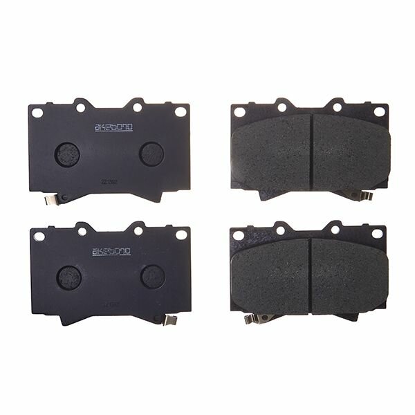 Колодки тормозные передние TOYOTA LAND CRUISER J100 (98-07), LEXUS LX470 UZJ100 (02-07) AKEBONO AN-498WK