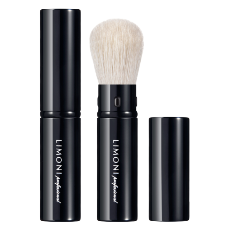 №55 Кисть выдвижная для пудры и румян (коза), Limoni