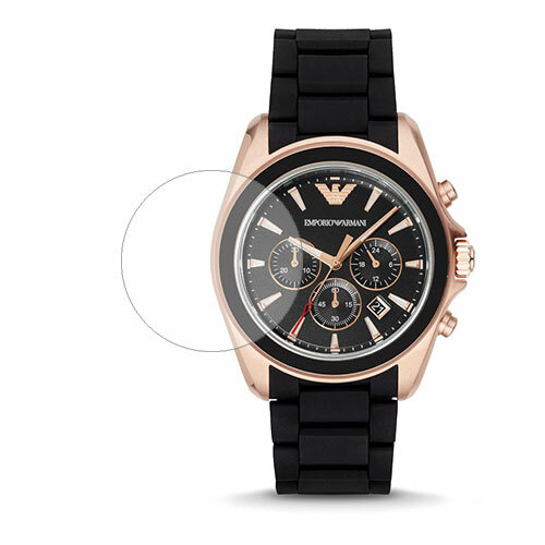 Скрин Мобайл защитный экран для часов Emporio Armani AR6066 из гидрогелевая плёнка прозрачная