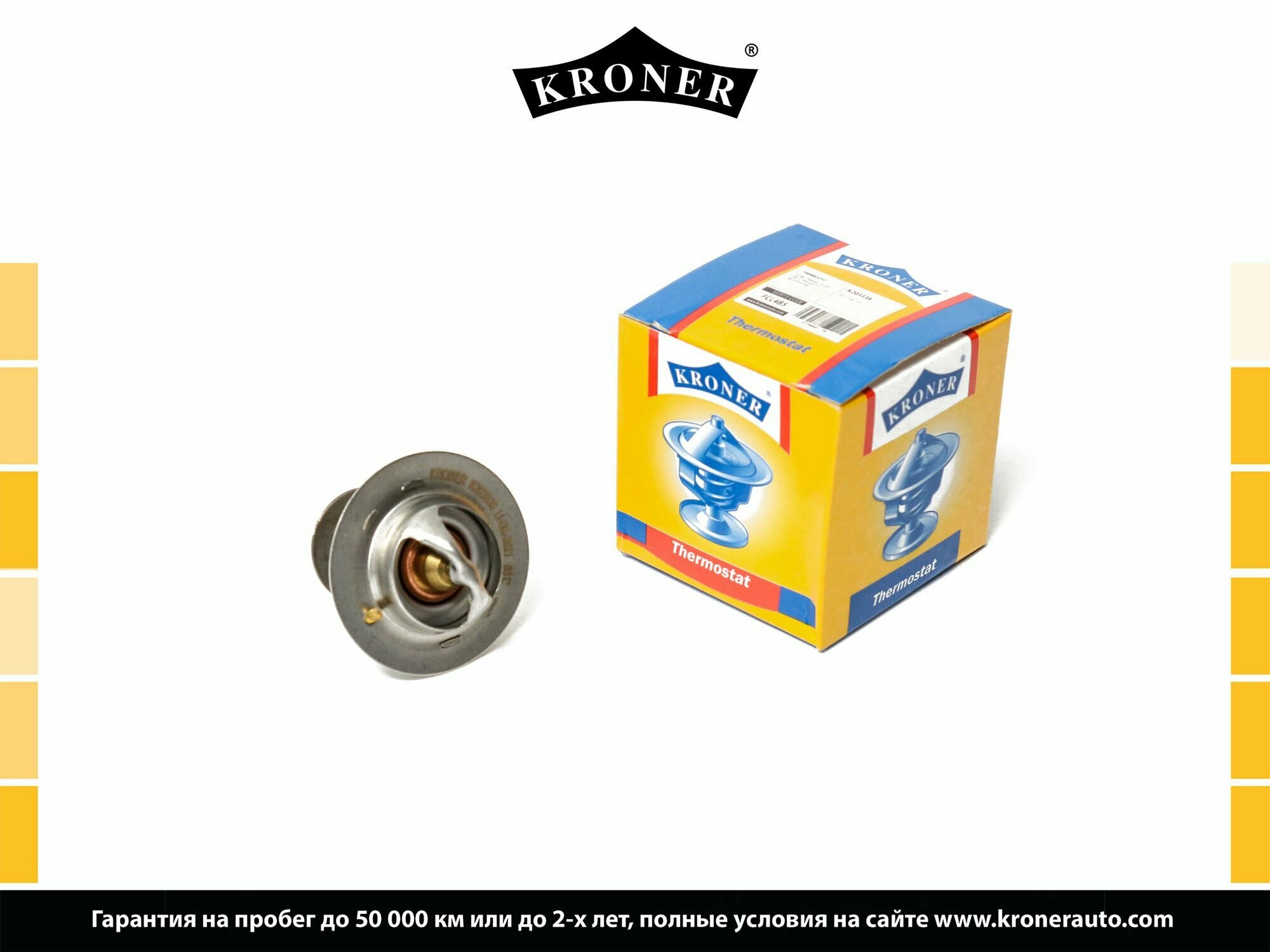 Термостат FORD Transit (VI-VIII) (00-), PEUGEOT Boxer III (06-) 88C (K203338) KRONER