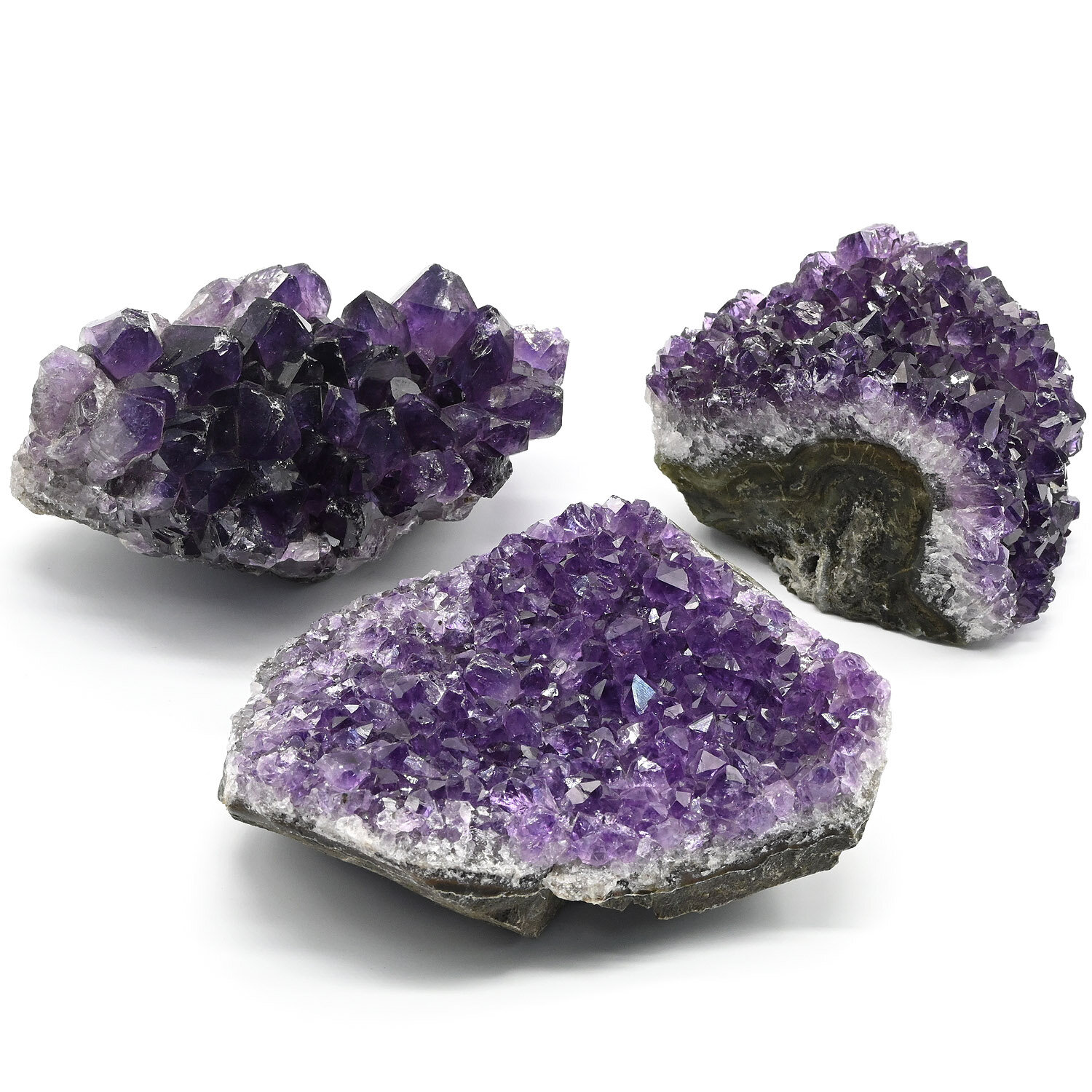 Друза Аметист Бразильский 85*50*45мм, 210-229г .