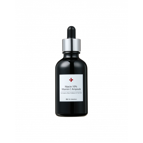 CUSKIN Dr.Solution Niacin 10% Vitamin C Ampoule Ампула для ровного тона с ниацинамидом 50 мл