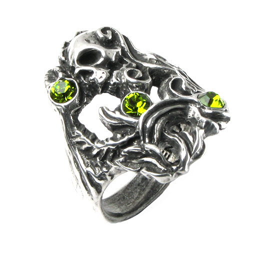 Кольцо, искусственный камень