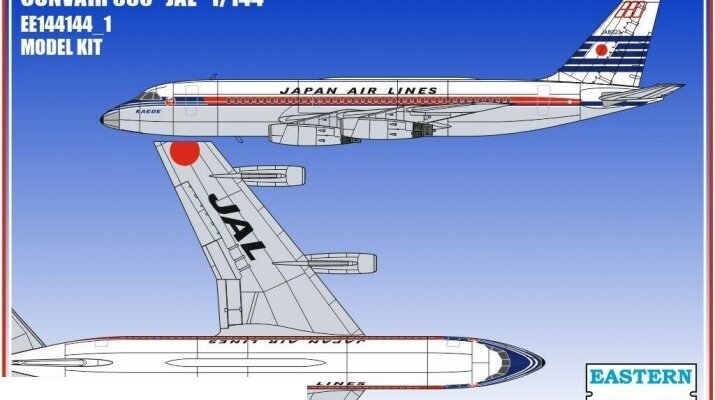 ЕЕ144144_1 Авиалайнер CV880 JAL