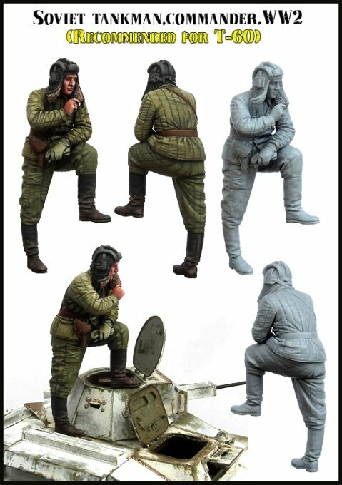 EM35164 Evolution Miniatures Советский танкист 1/35
