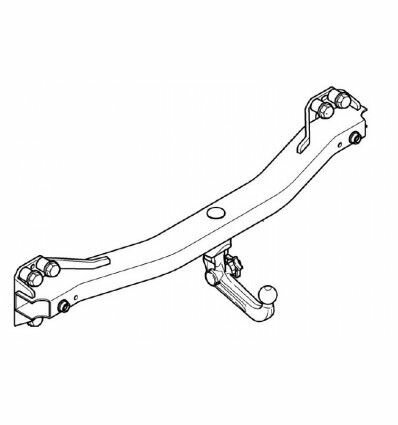Фаркоп Westfalia 321736600001 Volkswagen Touareg 2002-, Porsche Cayenne 2002-(паспорт и сертификат в комплекте)(без электрики)