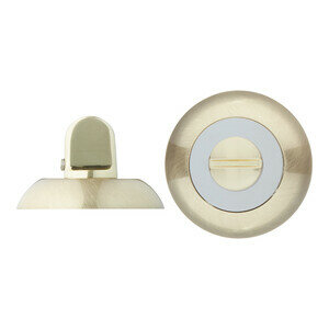 Фиксатор круглая розетка золото