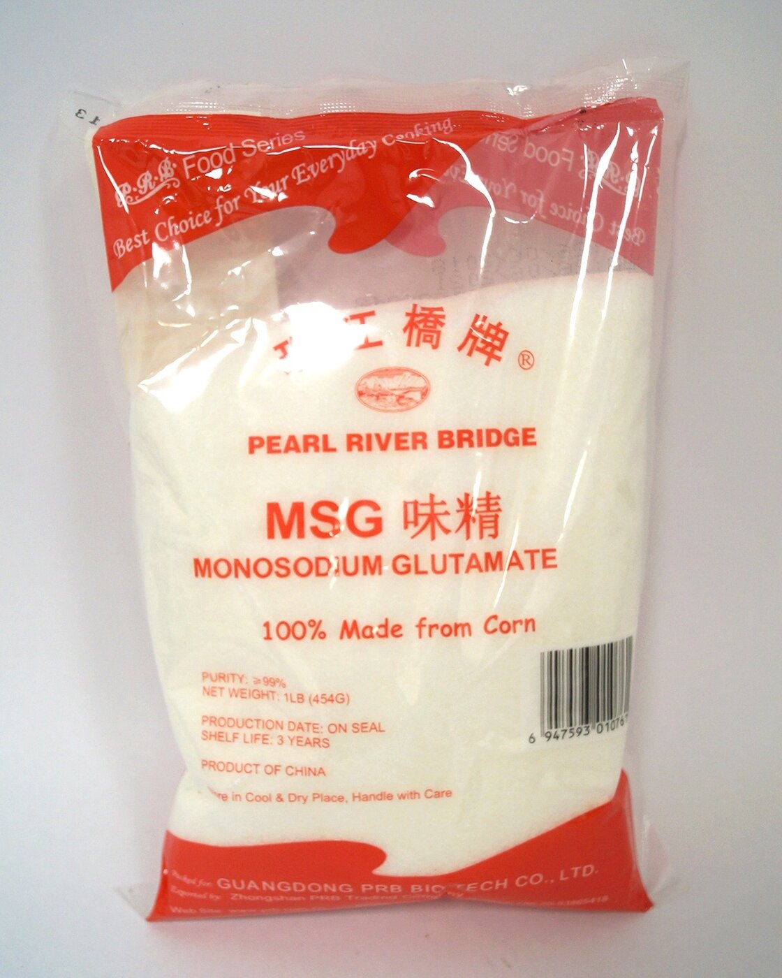 Китайский усилитель вкуса (глутамат натрия), Pearl River Bridge 454г
