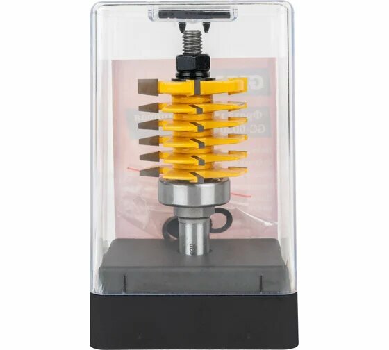 Фреза микрошиповая D42 мм, H38 мм, хвостовик 12 мм Gigant GC-0030