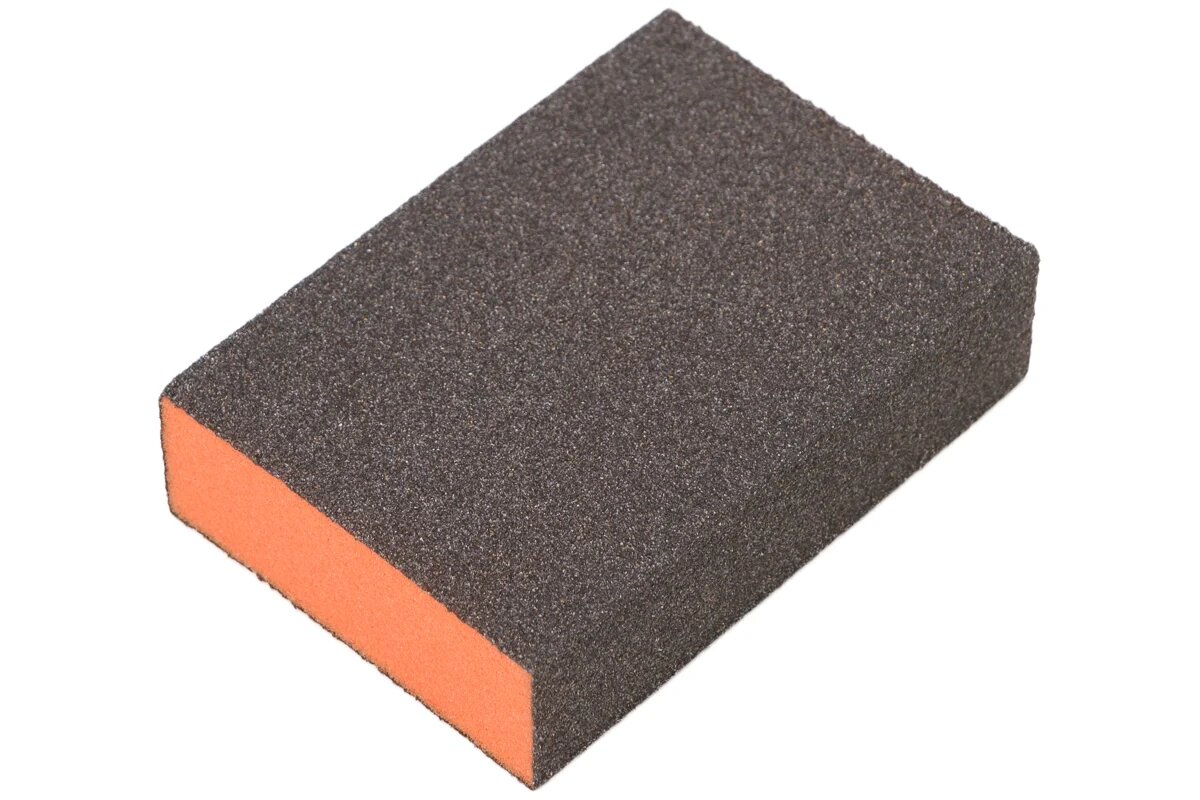 Губка абразивная P180 TILFLEX TL42‑180/5 100×70×25 мм, 5 шт, средняя жёсткость, зернистость 180, из полиуретана с оксидом алюминия, для шлифовки дерева, металла и пластика.