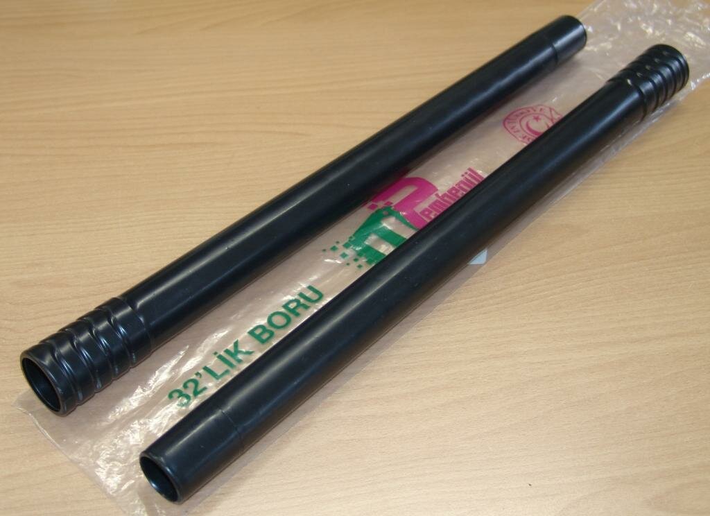 Труба-удлинитель (комплект-2шт.) для пылесоса, пластик 32mm KG0016222