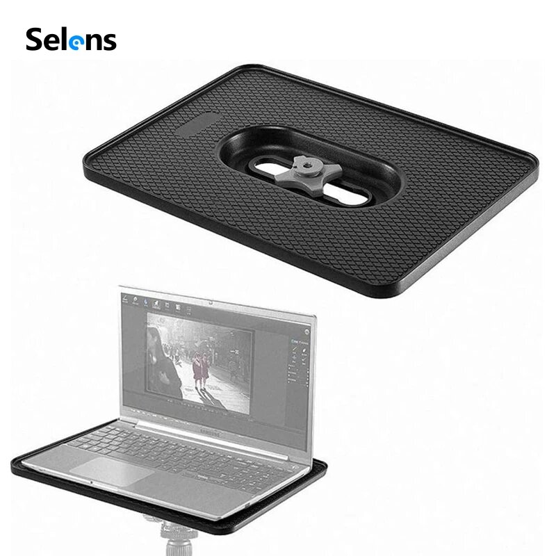 Selens Платформа для ноутбука черный алюминий