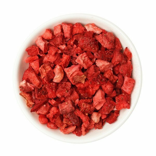 Клубника кубики 1-5 мм. сублимированная Organic Food, 50 гр. (Набор из 2 шт.)
