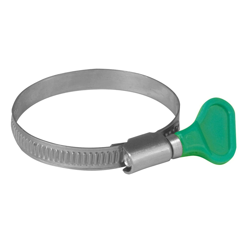 Хомут червячный с ключом MASTERPROF 16-25 мм нержавеющая сталь