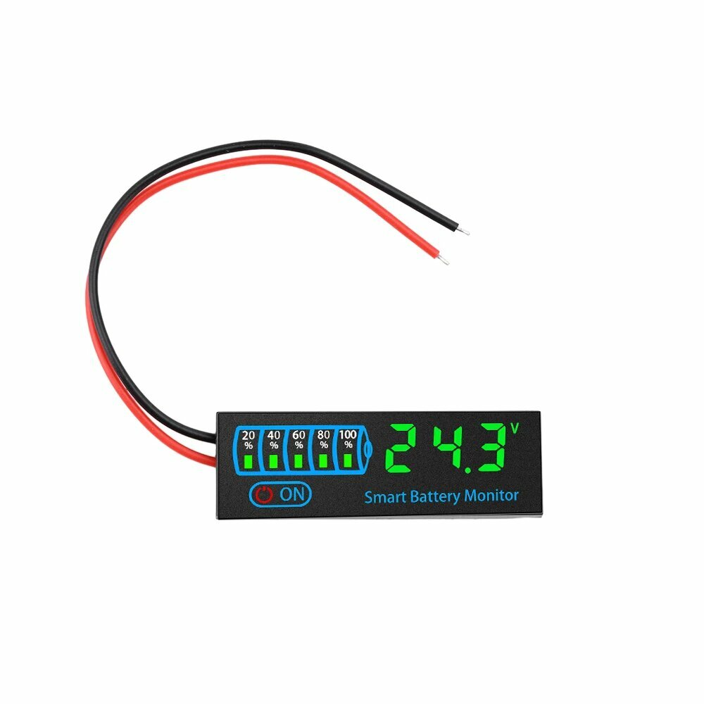 Smart Battery Monitor 24.3V, зеленый