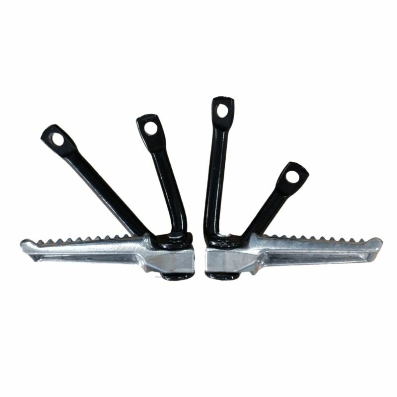 2 шт. подножки для мотоцикла, противоскользящие подножки для шоссе, часть из алюминиевого сплава, складные задние педали