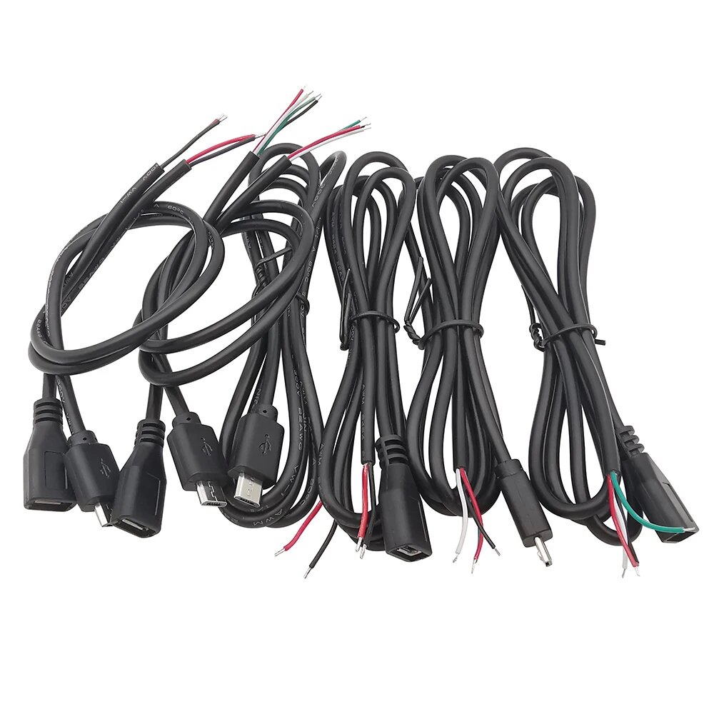 ALLiSHOP Micro USB кабель разъем 2/4 контактов — фото 1