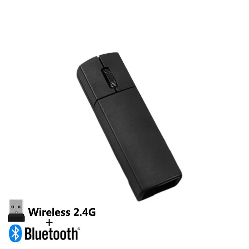 Беспроводная мышь 2.4ГГц Bluetooth черная