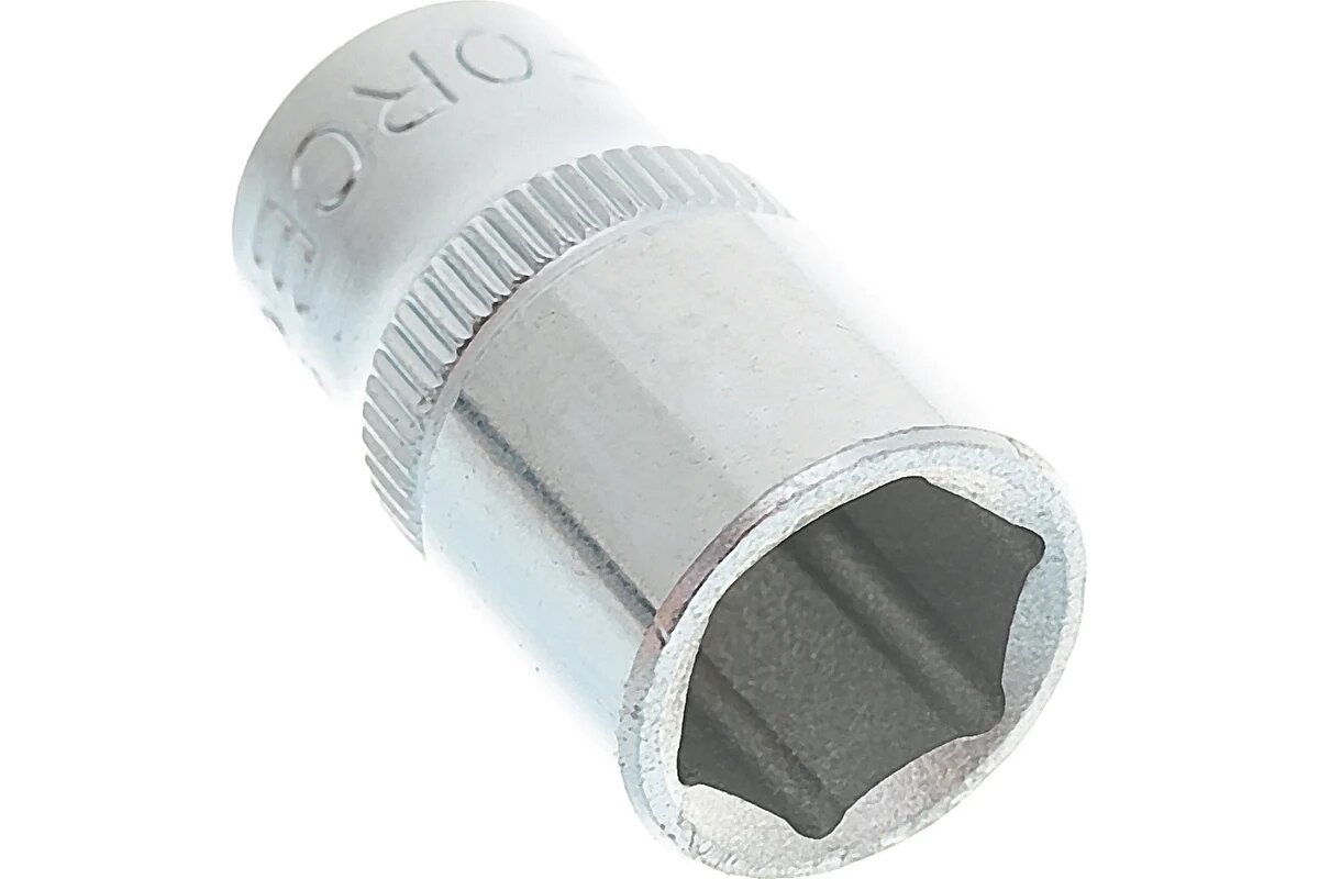 FORCE 52510 Головка шестигранная 10 мм, размер хвостовика 1/4 дюйма, для трещотки