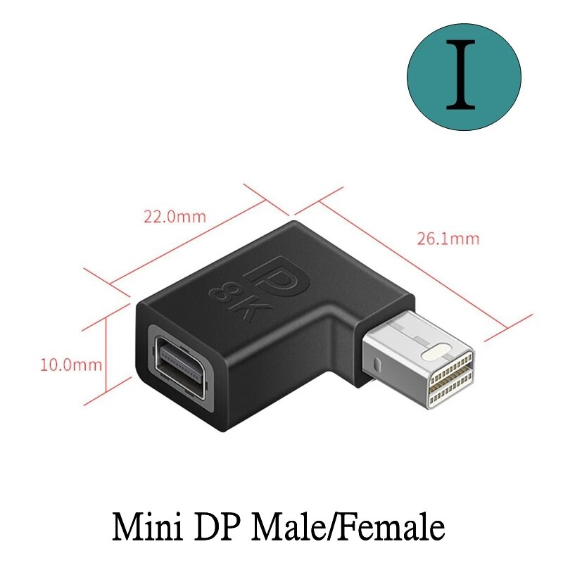 UXG Адаптер DisplayPort 1.4 на Mini DisplayPort I