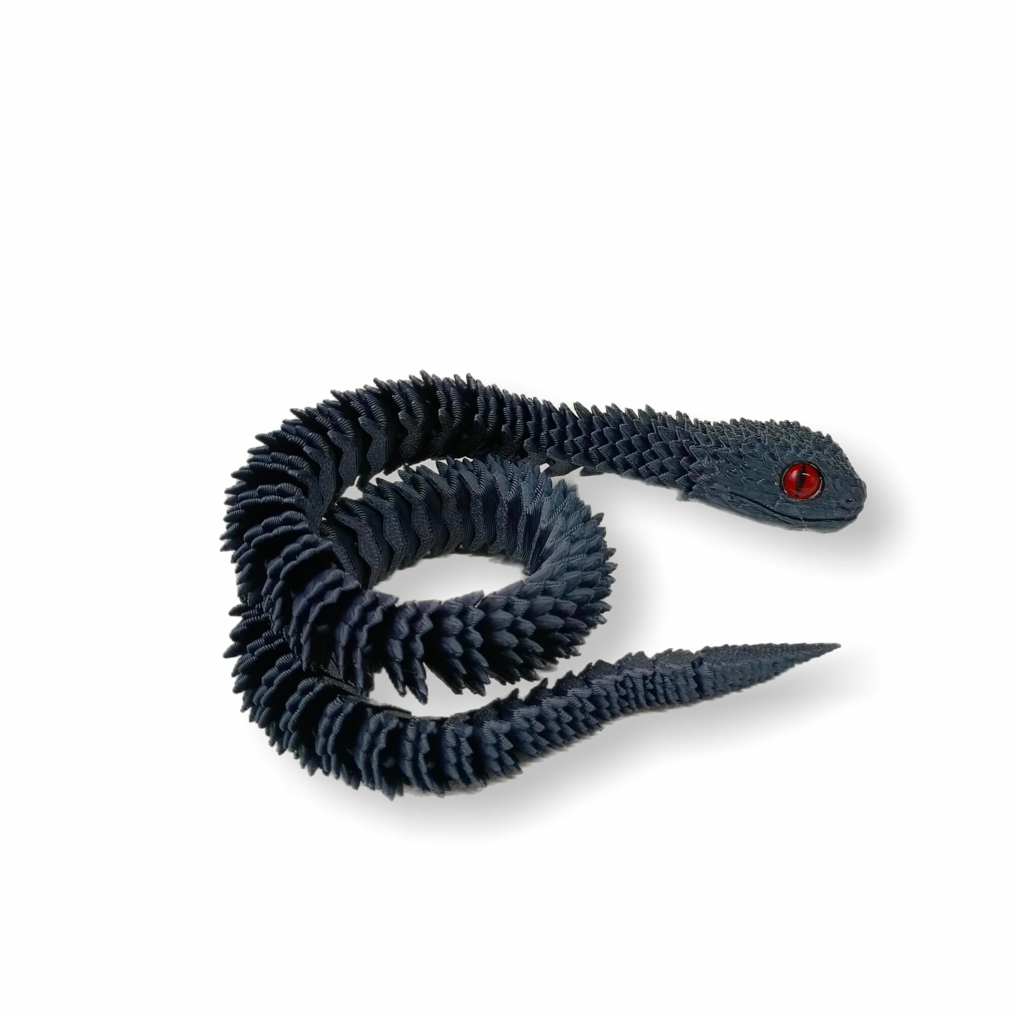 Змея игрушка напечатана на 3D принтере