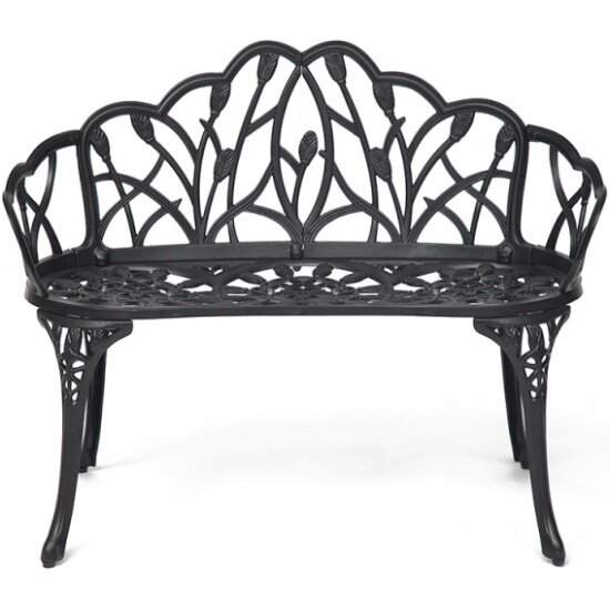 Скамья Secret DE Maison Strauss (Штраус), сплав металла/аллюмиий, черный