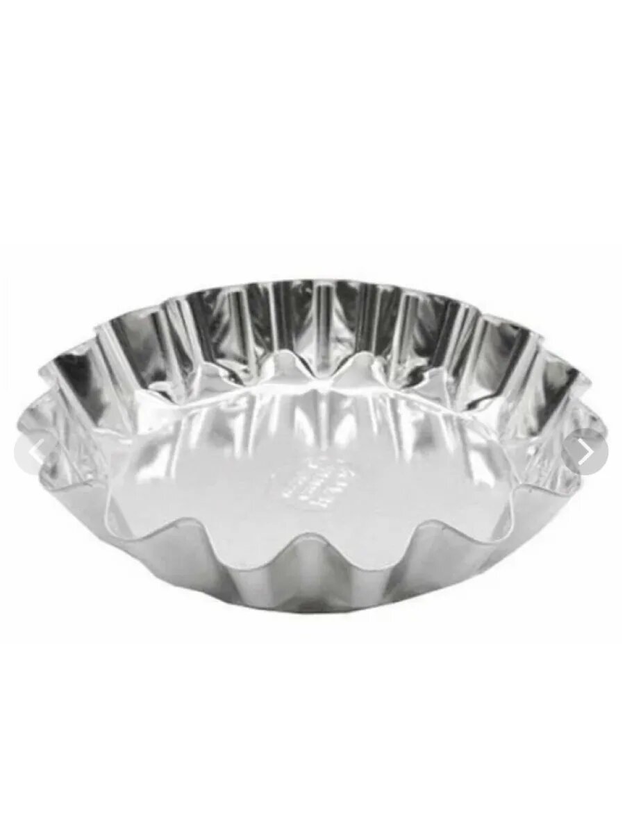 Форма для выпечки TimA, круглая, 15,2 см, антипригарная, серебристая